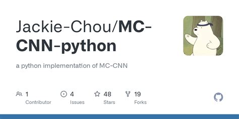 Github Jackie Choumc Cnn Python A Python Implementation Of Mc Cnn