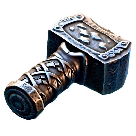 Download Mjolnir Hammer Fantasy Png Mlp79
