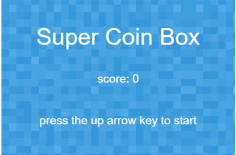 Github Parshjpsuper Coin Box Html Game Using Js Framework