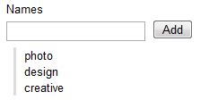 A Delicious Javascript Tagging Input Field Eltit Golb