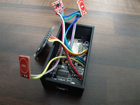Nodemcu Esp8266 Deauther Oled Touch Sensor By Xylen C4 Download Free Stl Model