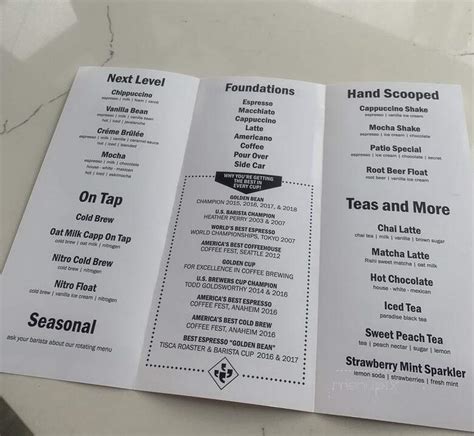 Menu Of Klatch Coffee In Chino Hills Ca 91709