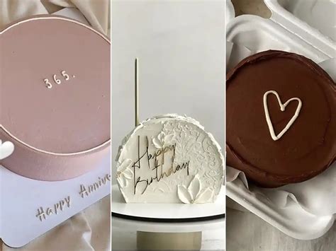 کیک تولد دخترانه ساده و شیک برای ساده پسندان