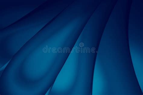 Abstract Curved Shapes In Soft Colors Converging Lines Stock Image