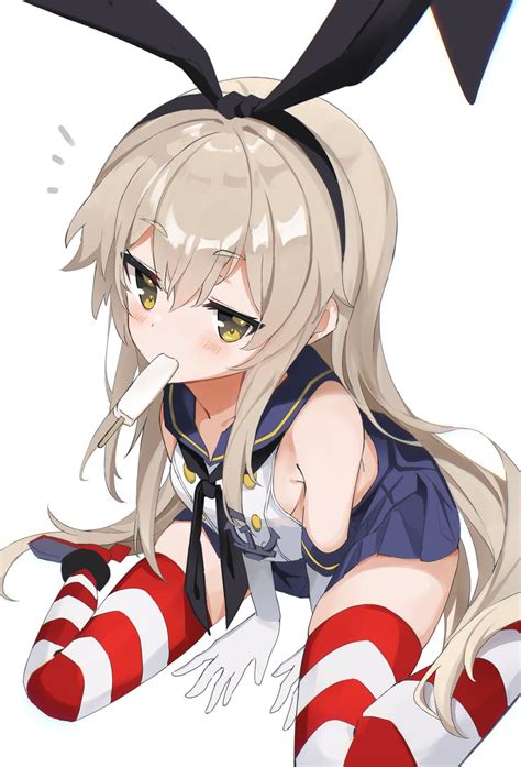Shimakaze Kantai Collection Drawn By Fathom Danbooru
