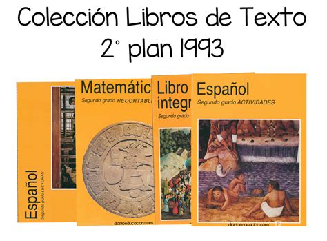 Colección De 3° Grado Plan 1993 Diario Educación