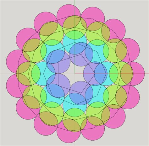 Determining The Diameter Of A Circle For An Array Of Circles Pro