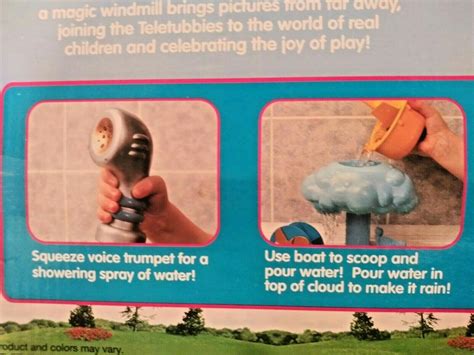 Rare Teletubbies Splash And Play Water Playset Complete Set Pvc Figures