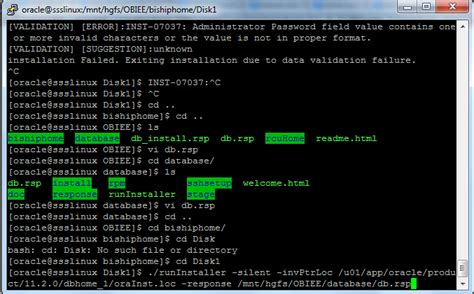 Diksha Sea Obiee 11g Installation In Linux