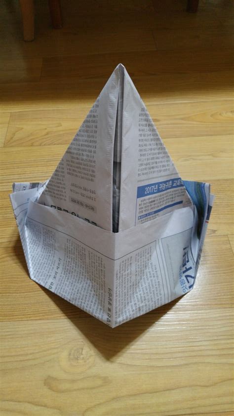 봉사프로그램 신문지모자접기♥딱지만들기 네이버 블로그