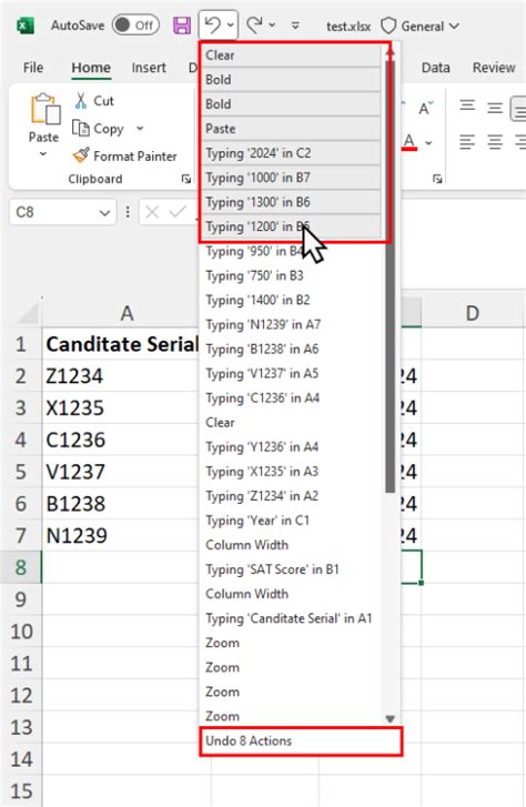 Ways To Undo In Microsoft Excel How To Excel
