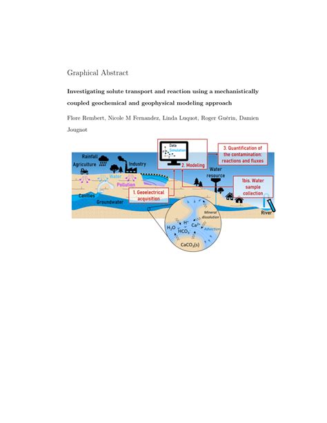 Pdf Investigating Solute Transport And Reaction Using A