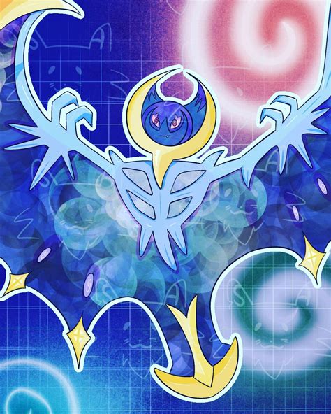 Lunala Pokemon Fanart By Senpaisotherartist On Deviantart