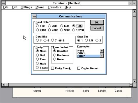 The Windows 31 Terminal Program Might Have Been Useful For Business