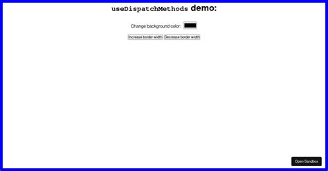 Dgcareact Use Dispatch Methods Demo Codesandbox