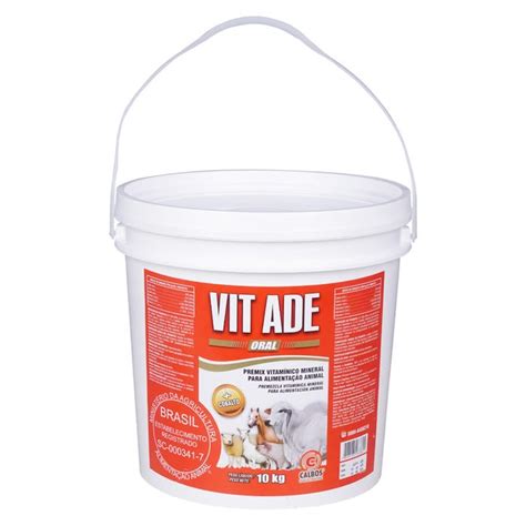 Vit Ade Suplemento Vitamínico Oral Calbos 10kg Bartofil