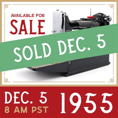 Singer Featherweight 221k Sewing Machine 1955 Ek2111 The Singer