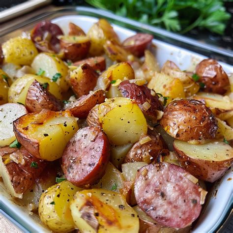 Smoked Sausage And Potato Bake Artofit