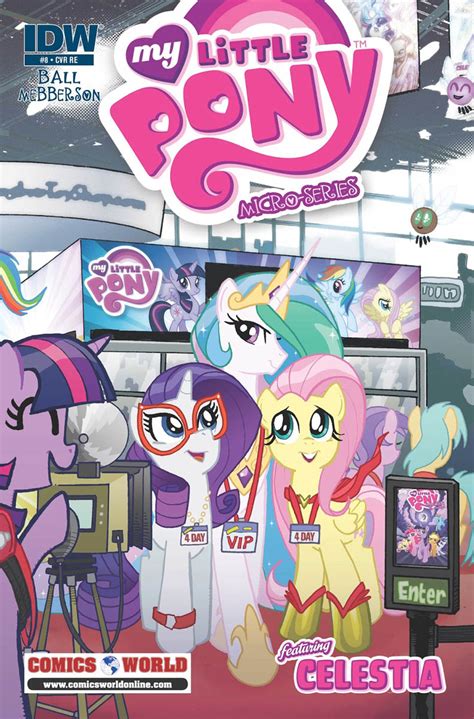 Mlp New York Comic Con Comics World Comic Covers Mlp Merch