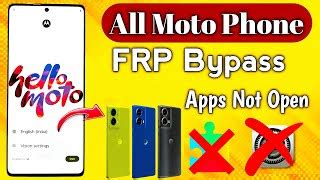 All Moto Frp Bypass 2025 Fix Google Play Services Not Opening 100