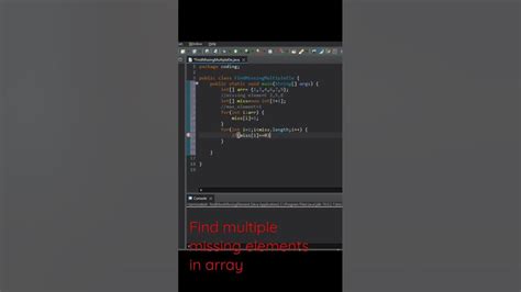 How To Find Multiple Missing Elements In Array Youtube