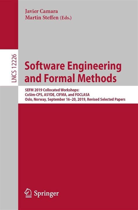 Lecture Notes In Computer Science 12226 Software Engineering And