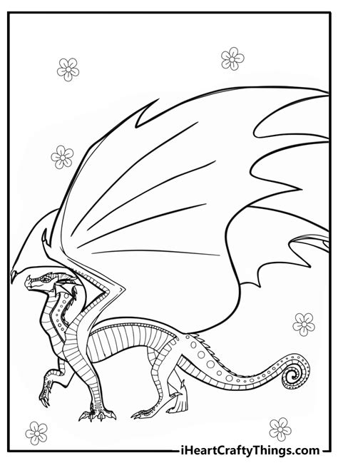 40 Wings Of Fire Coloring Pages 100 Free To Print