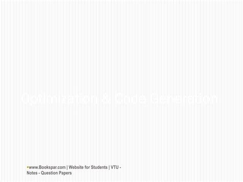 Ppt Optimization And Code Generation Powerpoint Presentation Free
