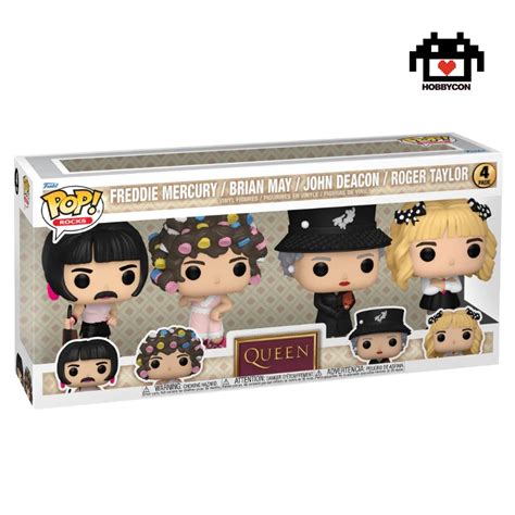 Queen - Paquete x 4 - Funko Pop! - HobbyCon