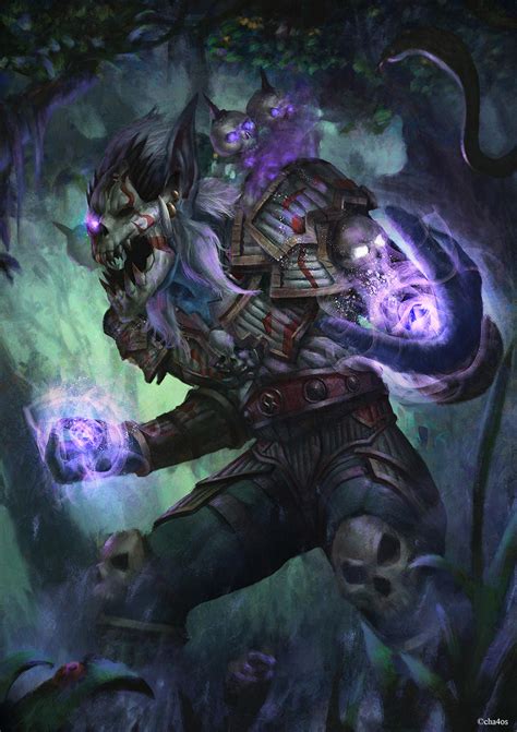 Troll Shaman By Cha4os On Deviantart
