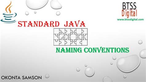 btss digital on linkedin best java standard and naming conventions