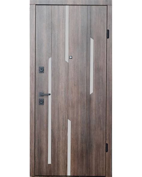 ლითონის კარი Mirage მუხა თამბაქო 950 X 2200 Zodi Ge