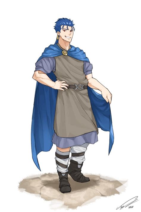 Cu Chulainn Fate Drawn By Dasdokter Danbooru