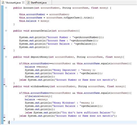 Adlabs Java Create A Bank Account Feature With Arraylist