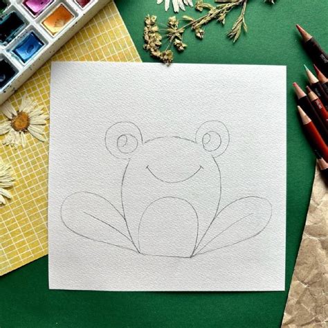 Рисуем царевну лягушку