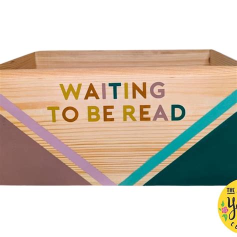 Wooden Storage Crate Etsy