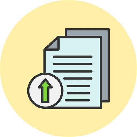 File Upload Vector Icon 16502579 Vector Art At Vecteezy