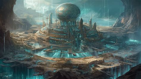 게임 팰리스 아틀란티스 게임 오락 궁전 배경 일러스트 및 사진 무료 다운로드 Pngtree