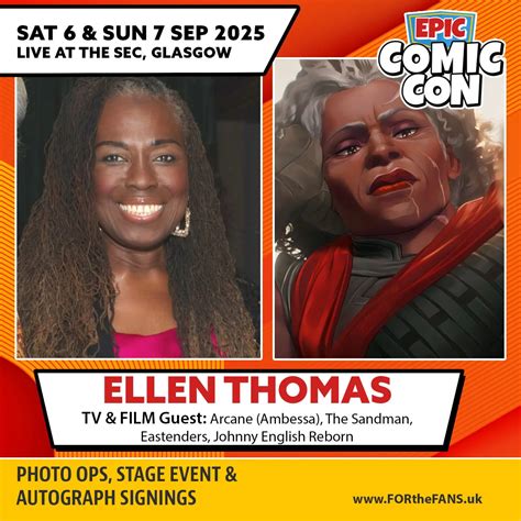 Ellen Thomas Guest Announcement