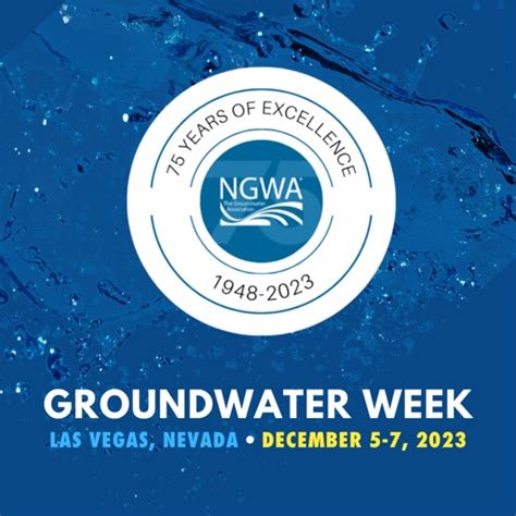 Groundwater Week 2023 By Bravura Technologies LLC