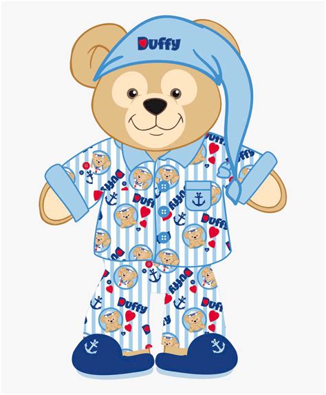Duffy The Disney Bear Pajamas Adorable Nautical Sleepwear Collection