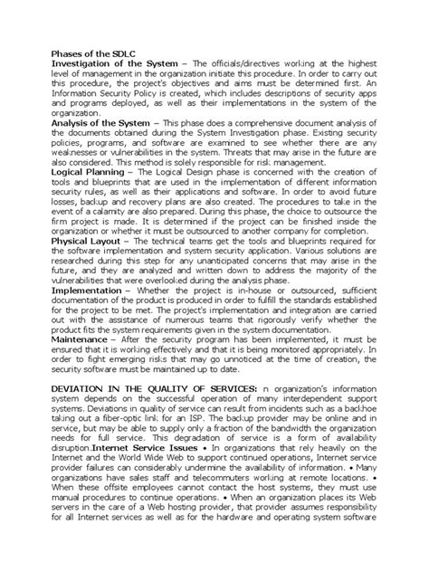 Phases Of The Sdlc Pdf Computer Network Osi Model
