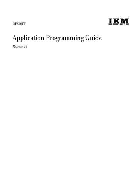 Manual Dfsort Pdf Computing Computer Programming