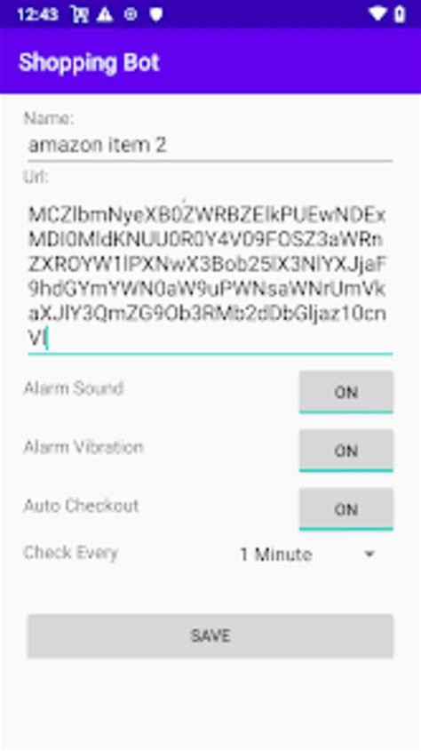 shopping bot for android download