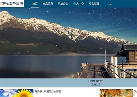 Vuejs学生在线缴费系统 新生缴费系统springbootflask Python Django报名缴费系统 源码 Csdn博客