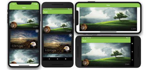 Using The Stack Widget