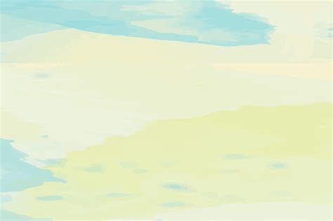 손으로 그린 수채화 추상 배경 프리미엄 벡터