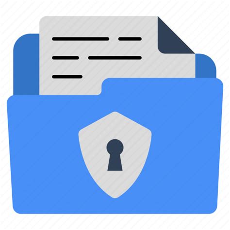 Folder Security Folder Protection Secure Folder Secure Document Secure Doc Icon Download