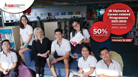 Ib Dp And Cp Scholarships Application Extended Igb International School
