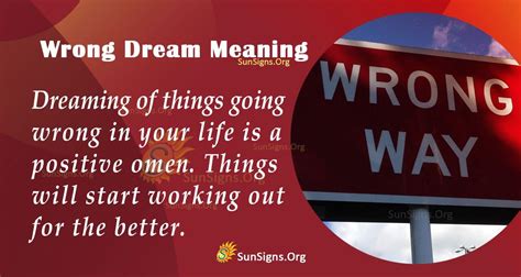 Meaning Of Being Wrong In Your Dream Interpretation And Symbolism